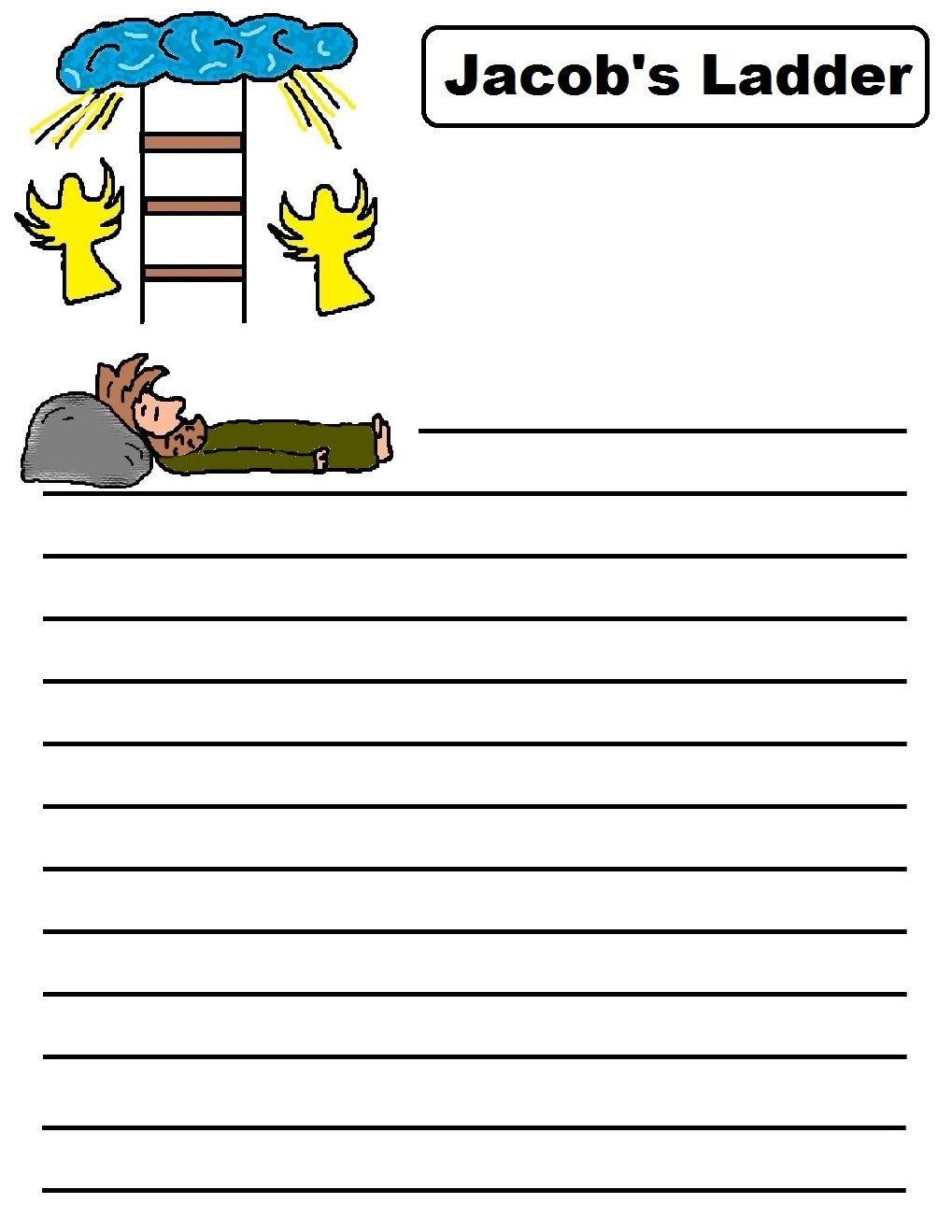 Jacob S Ladder Sunday School Lesson